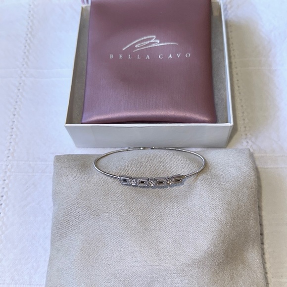 Bella Cava | Jewelry | Bella Cava Cable Cuff Bracelet W Simulated ...